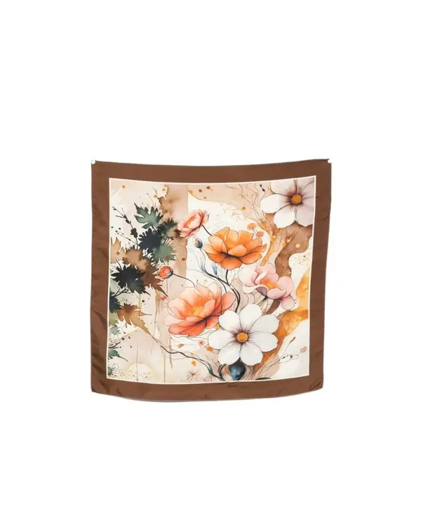 D'ANIELLO Floral-print Scarf