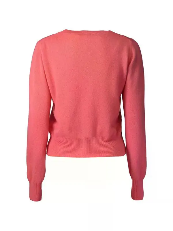 Misha Collection Cashmere Fine Knit Crew Neck Sweater