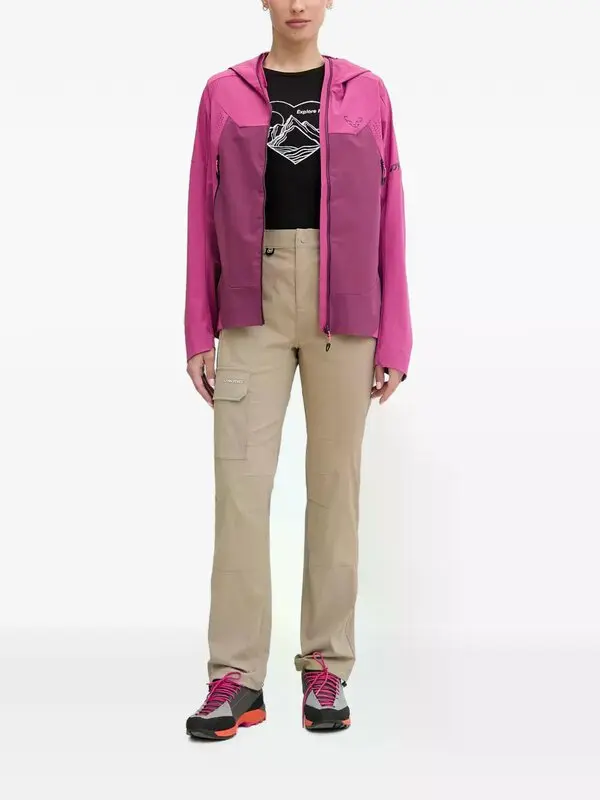 DYNAFIT Transalper Dynastretch Logo-print Panelled Jacket