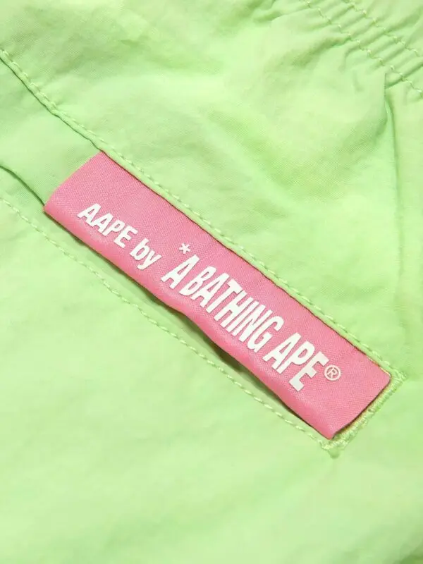 AAPE BY *A BATHING APE Moonface Embroidered Track Pants