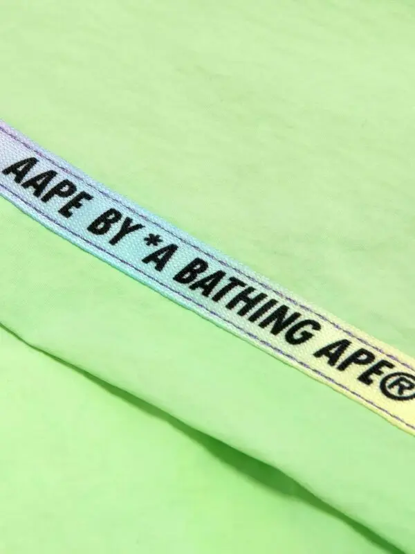AAPE BY *A BATHING APE Moonface Embroidered Track Pants