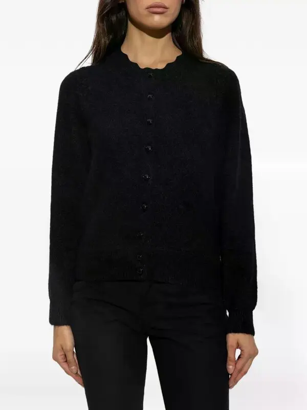 MARANT ETOILE Naia Scalloped-edge Cardigan