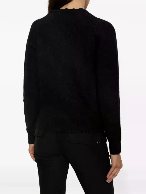 MARANT ETOILE Naia Scalloped-edge Cardigan