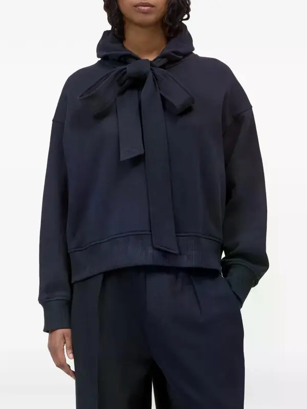 Closed Bow-tie Hoodie