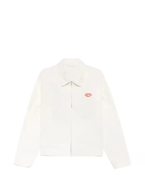 Kenzo Graphic Print Zip-up Jacket