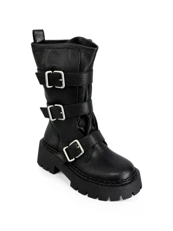 VIC MATIE Buckled Biker Boots