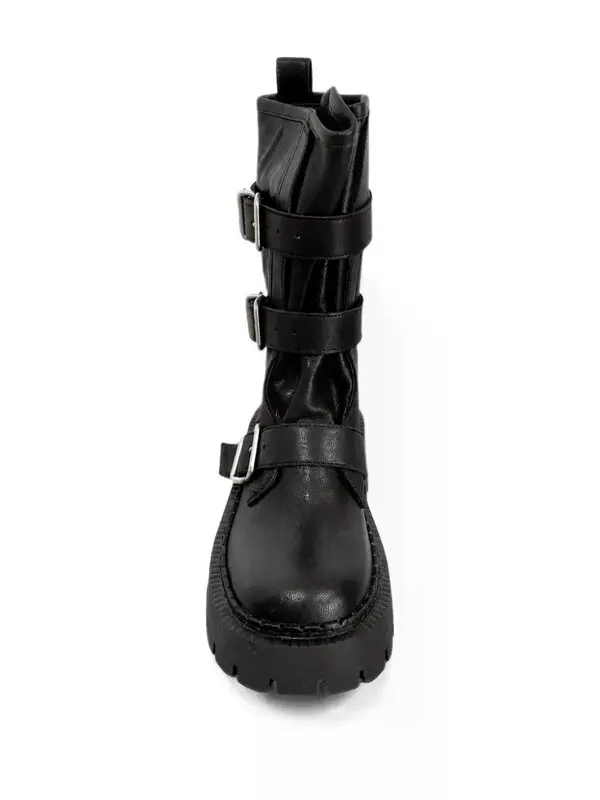 VIC MATIE Buckled Biker Boots