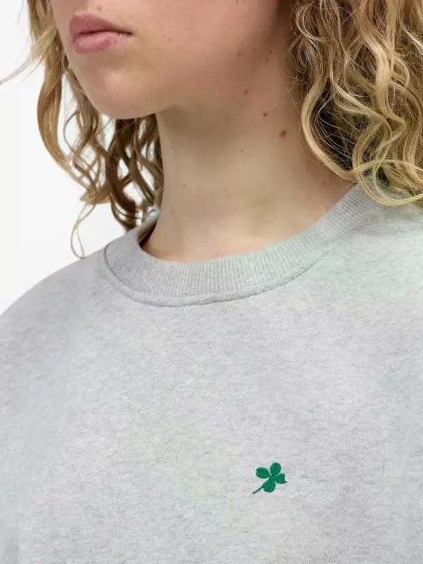 Closed Logo Embroidered Crew-neck Sweater