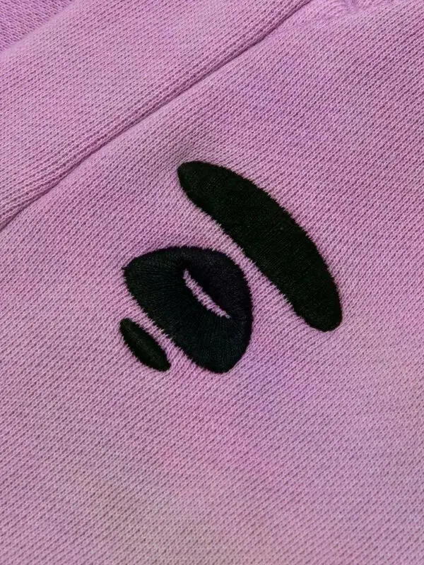 AAPE BY *A BATHING APE Moonface Embroidered Track Pants