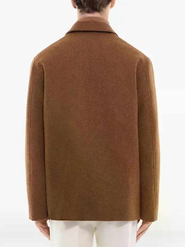 FURSAC Classic Collar Patch Pocket Coat