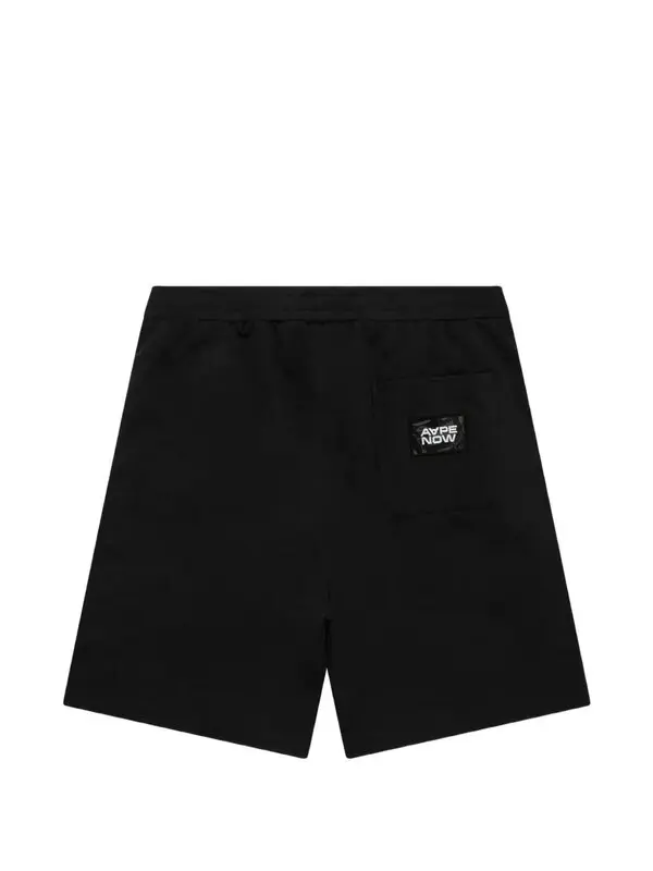 AAPE BY *A BATHING APE Aapenow Moonface Logo-print Shorts