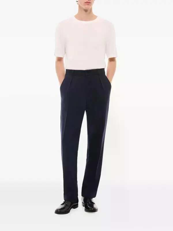 FURSAC Pleated Detail Wide Leg Trousers