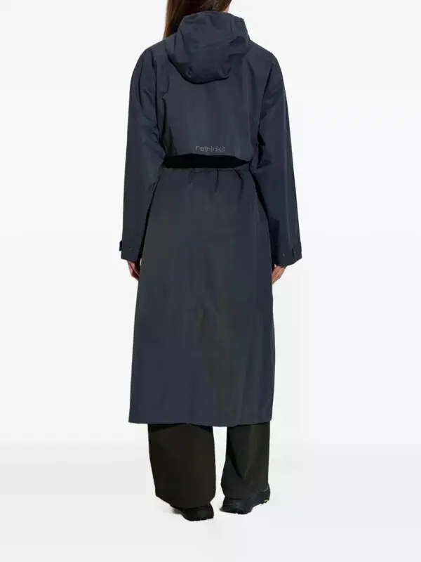 RETHINKIT STUDIOS Belted Hooded Coat
