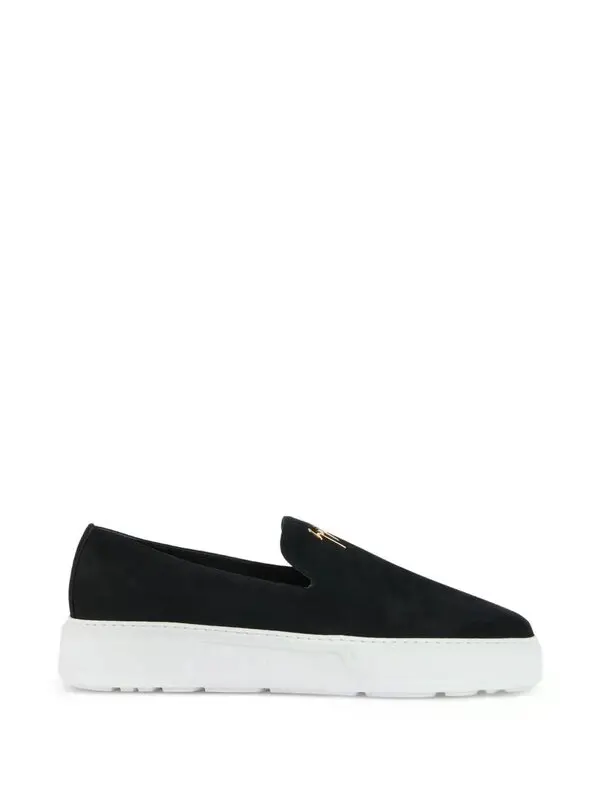 GIUSEPPE ZANOTTI Cobi Suede Slip-on Sneakers