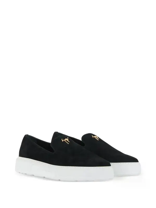 GIUSEPPE ZANOTTI Cobi Suede Slip-on Sneakers