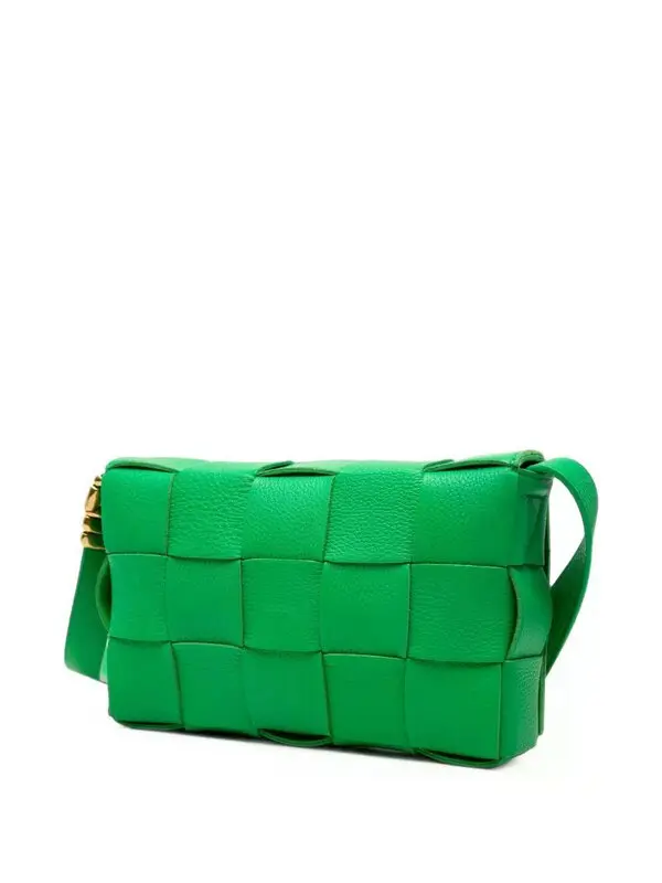 Bottega Veneta Cassette Crossbody Bag - Green