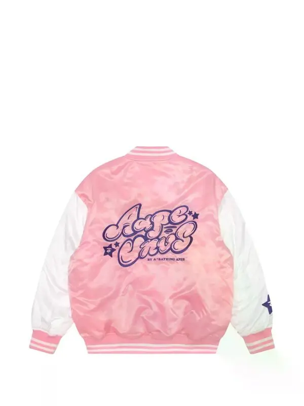 AAPE BY *A BATHING APE Moonface Reversible Fleece Jacket