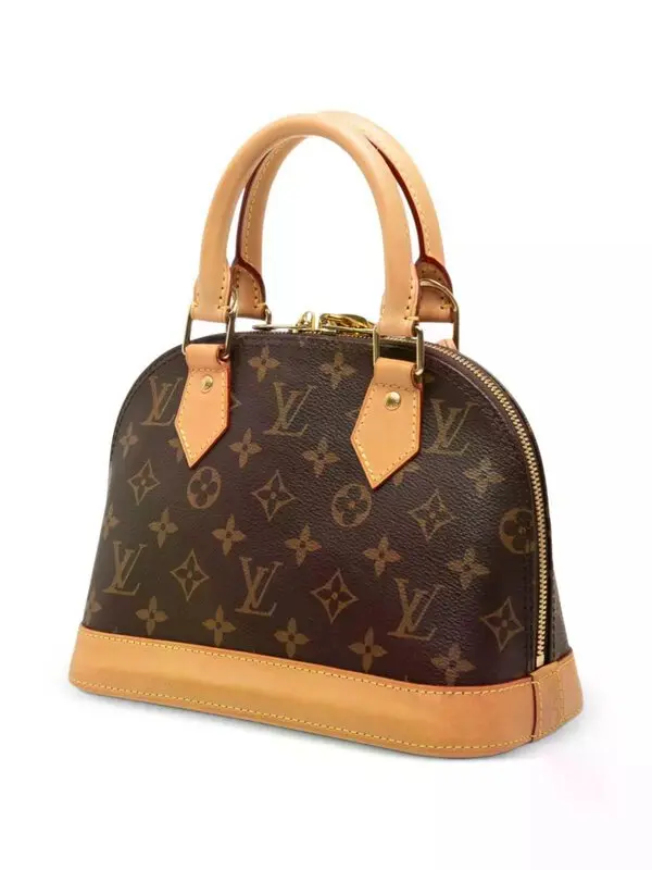 LOUIS VUITTON Monogram Alma Bb Satchel