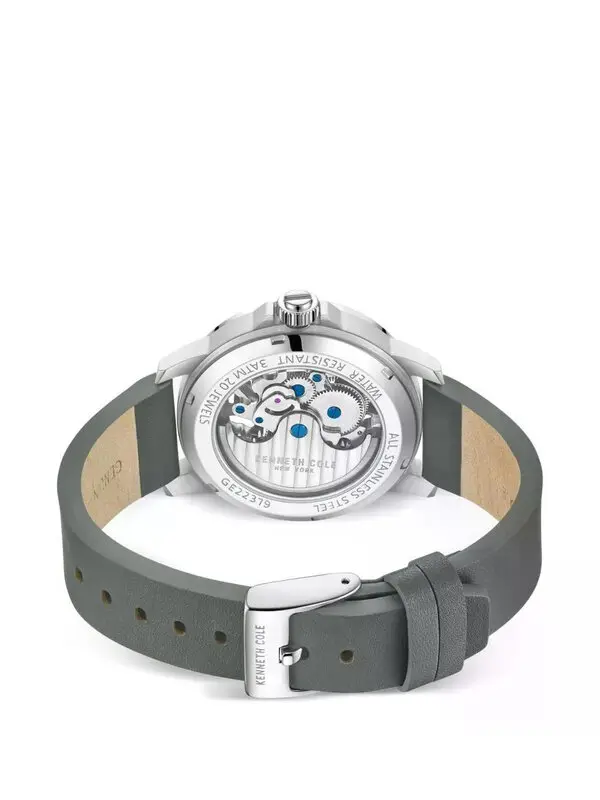 KENNETH COLE Skeleton-dial 44mm Watch