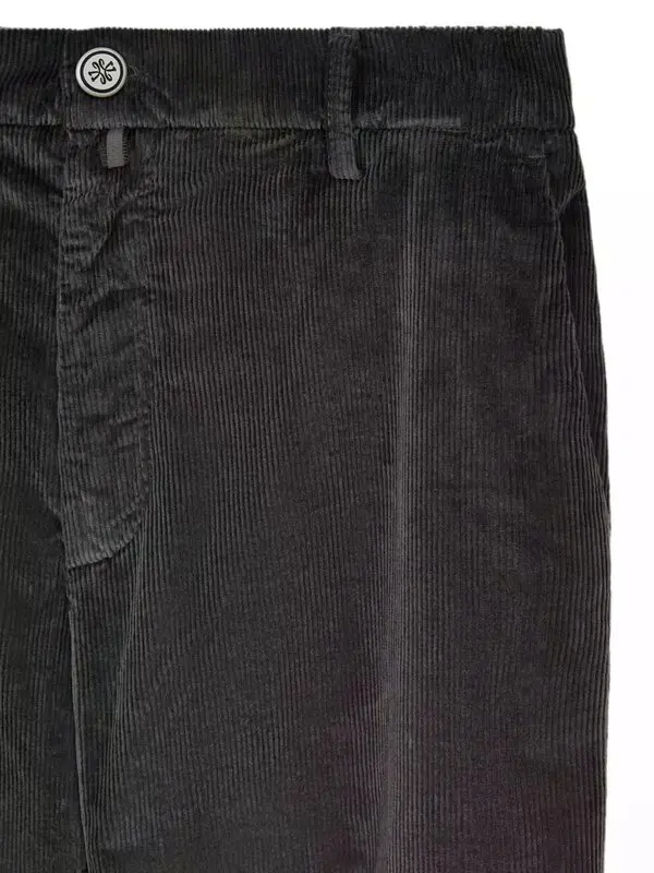 Jacob Cohen Logo-patch Corduroy Trousers
