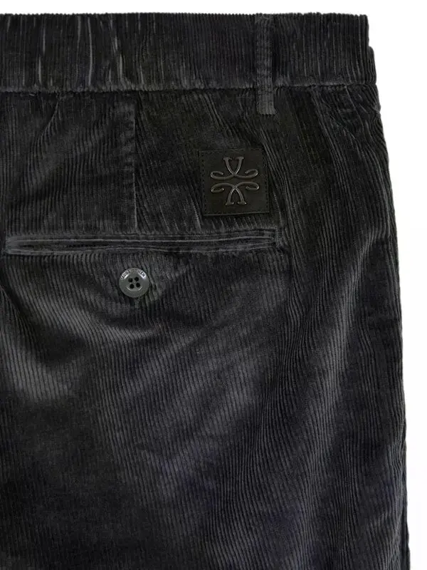 Jacob Cohen Logo-patch Corduroy Trousers