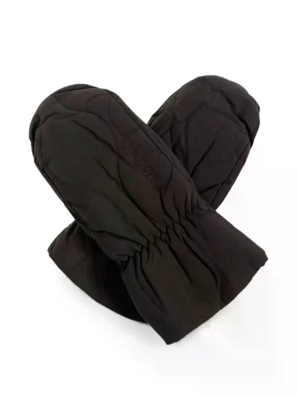 RETHINKIT STUDIOS Quilted Insulated Mittens - Black