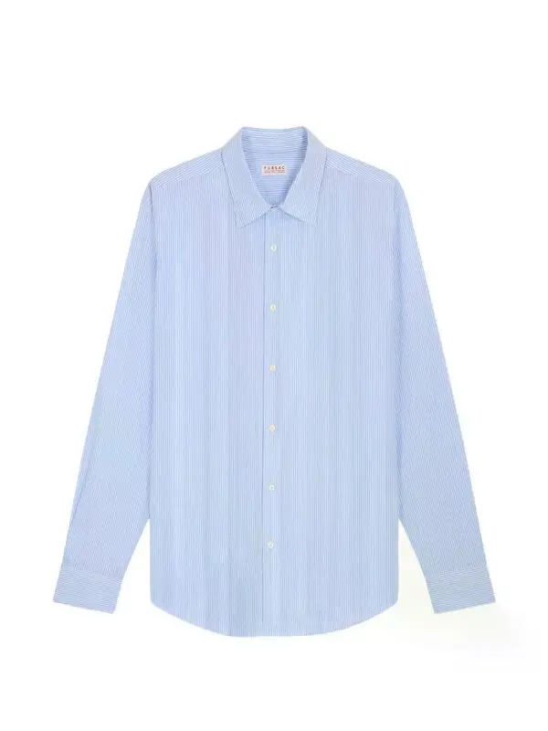FURSAC Striped Straight-collar Shirt