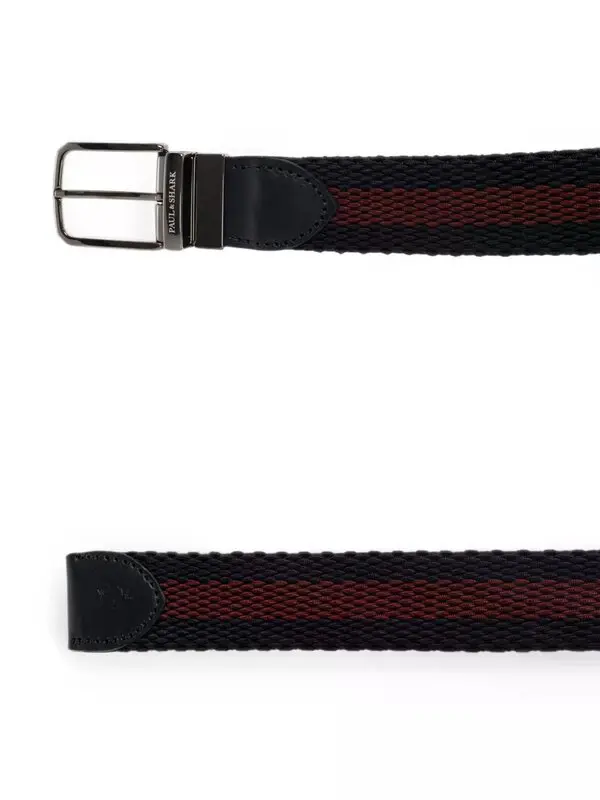 Paul & Shark Woven Reversible Belt