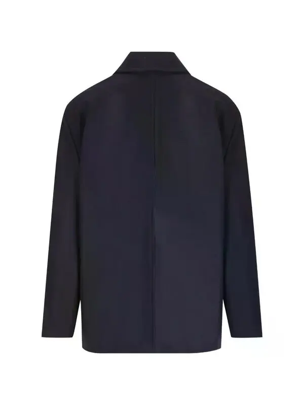 CAMPLIN Double-breasted Coat With Anchor Buttons