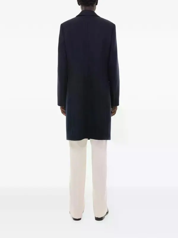 FURSAC Herringbone Double-breasted Coat