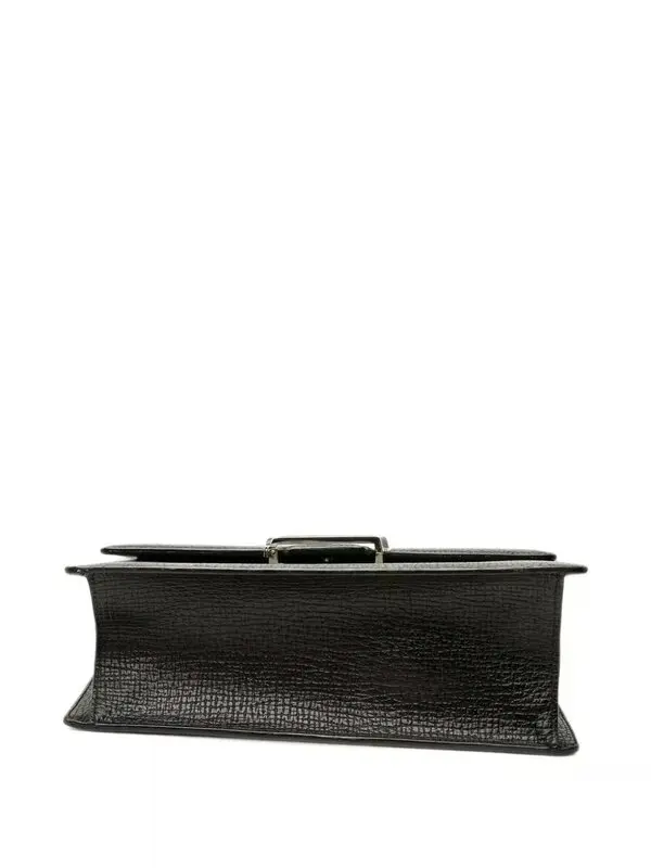 Loewe 20th Century Textured Leather Top Handle Bag Satchel