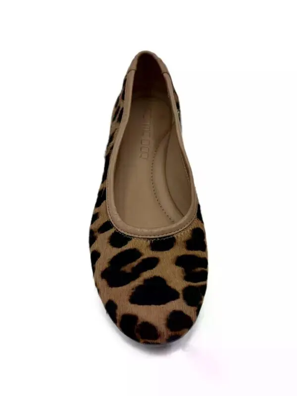 POMME D´OR Leopard Print Ballet Flats