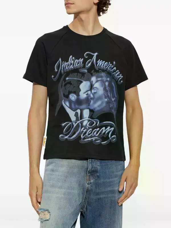 PDF Graphic-print Raglan-sleeve T-shirt