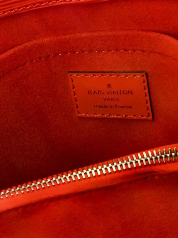 LOUIS VUITTON Epi Leather Satchel Mm - Red