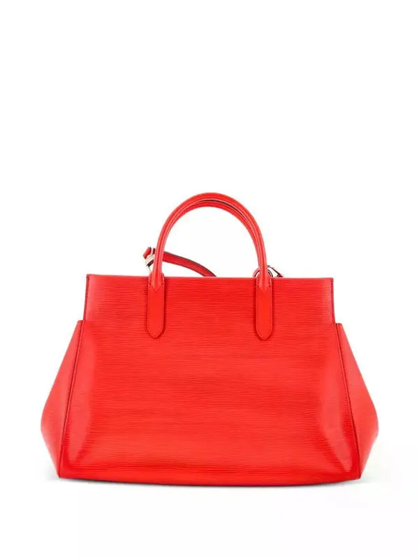 LOUIS VUITTON Epi Leather Satchel Mm