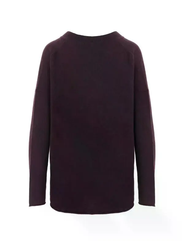 ALLUDE V-neck Cashmere Sweater