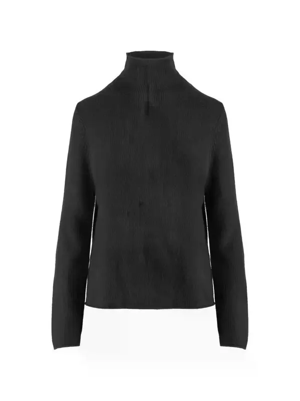 ALLUDE Turtleneck Knit Sweater