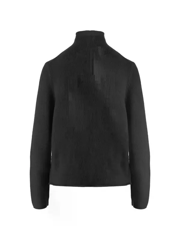 ALLUDE Turtleneck Knit Sweater