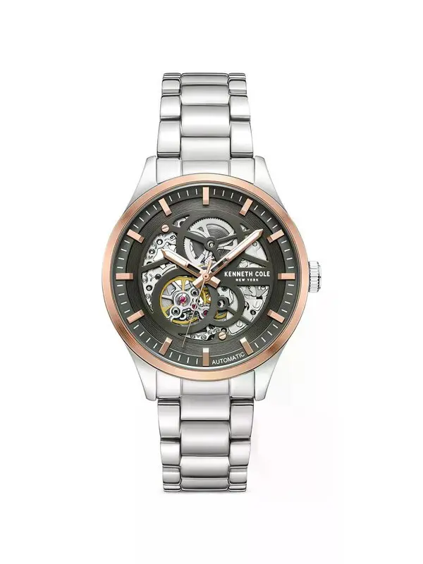 KENNETH COLE Skeleton-dial 42mm Watch