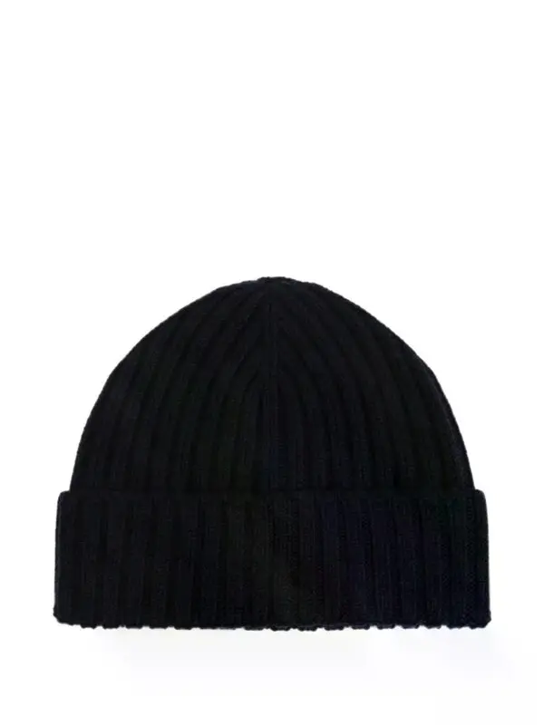 Paul & Shark Ribbed-knit Beanie Hat