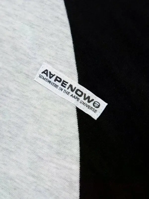 AAPE BY *A BATHING APE Moonface Raglan Long-sleeve T-shirt