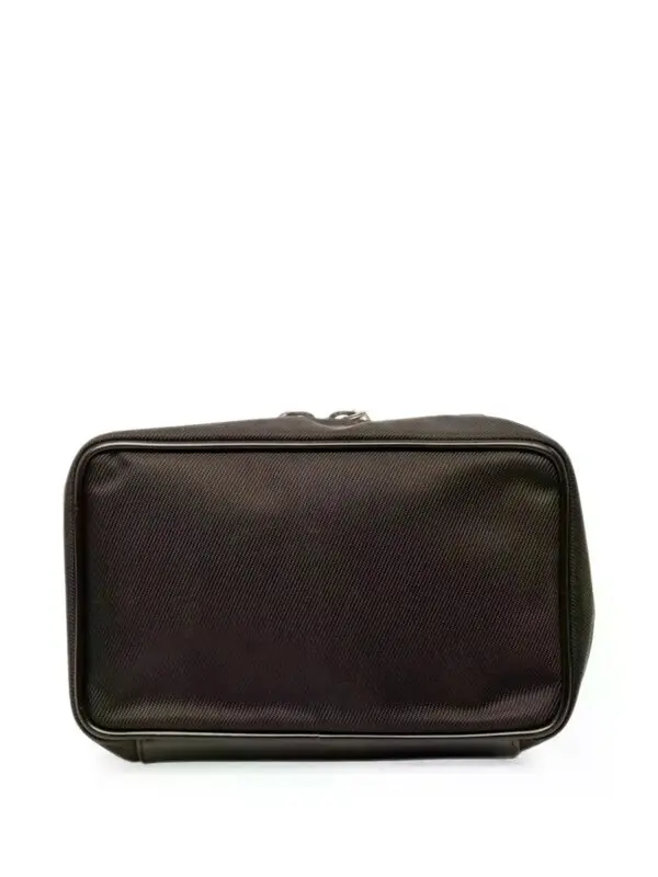 Gucci 20th Century Nylon Bamboo Vanity Bag