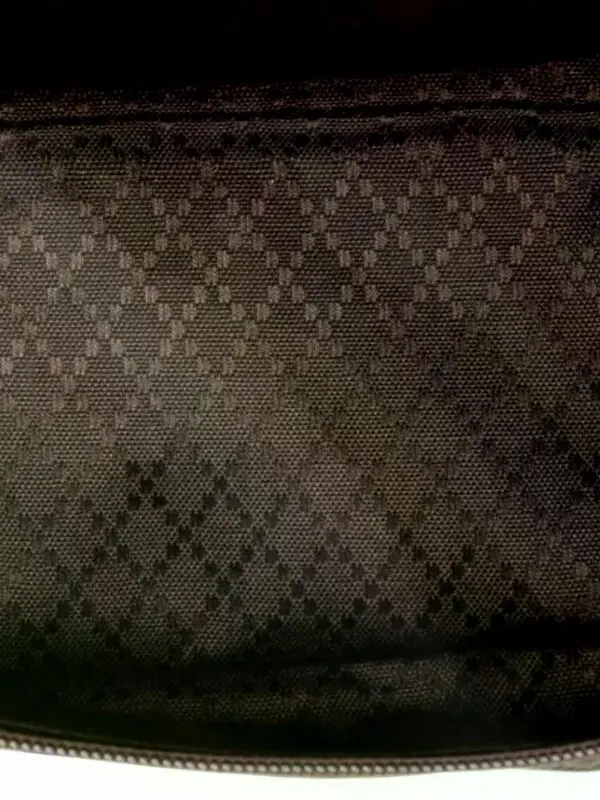 Gucci 20th Century Nylon Bamboo Vanity Bag