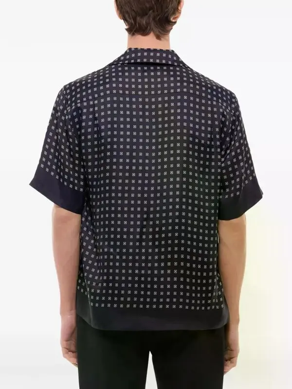 FURSAC Geometric-pattern Short-sleeve Shirt