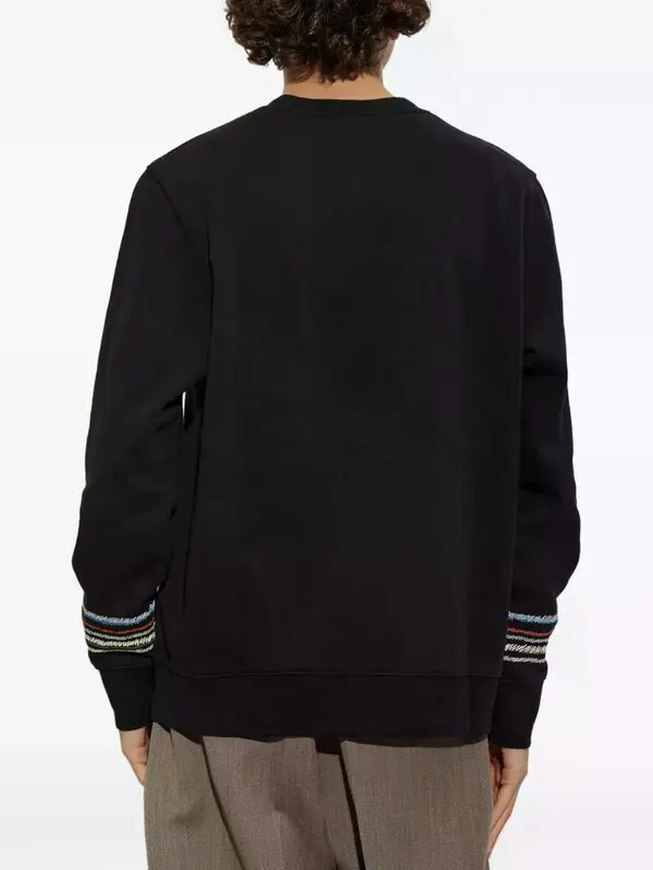 Paul Smith Embroidered Logo-stripe Sweater