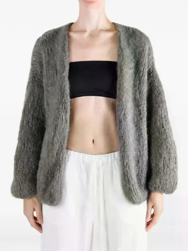 CASEY CASEY Long Sleeve Chunky Knit Cardigan
