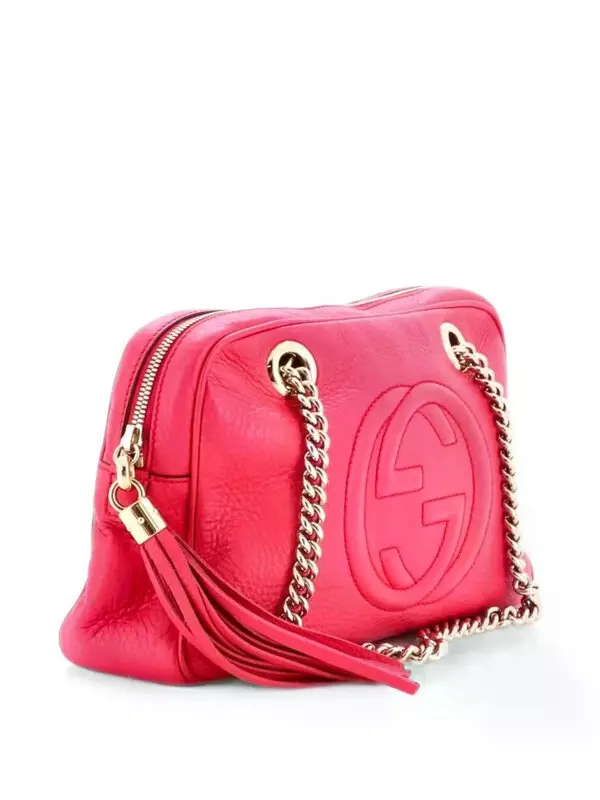 Gucci Soho Chain Shoulder Bag - Pink