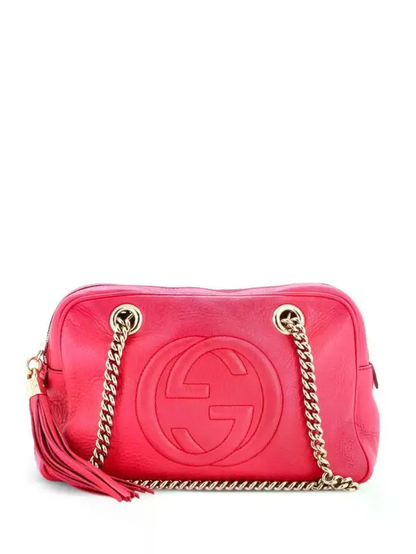 Gucci Soho Chain Shoulder Bag - Pink