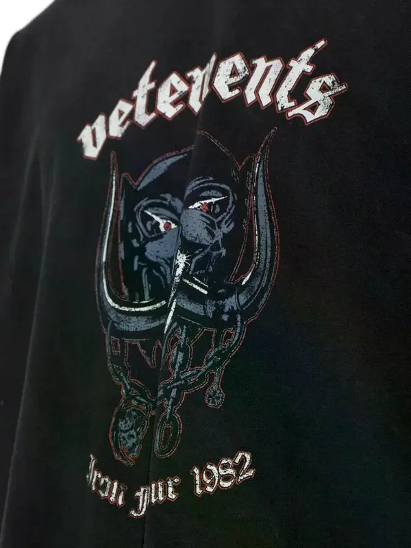 Vetements Graphic-print Long-sleeve T-shirt