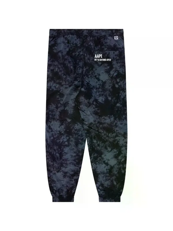 AAPE BY *A BATHING APE Moonface Reversible Tie-dye Track Pants
